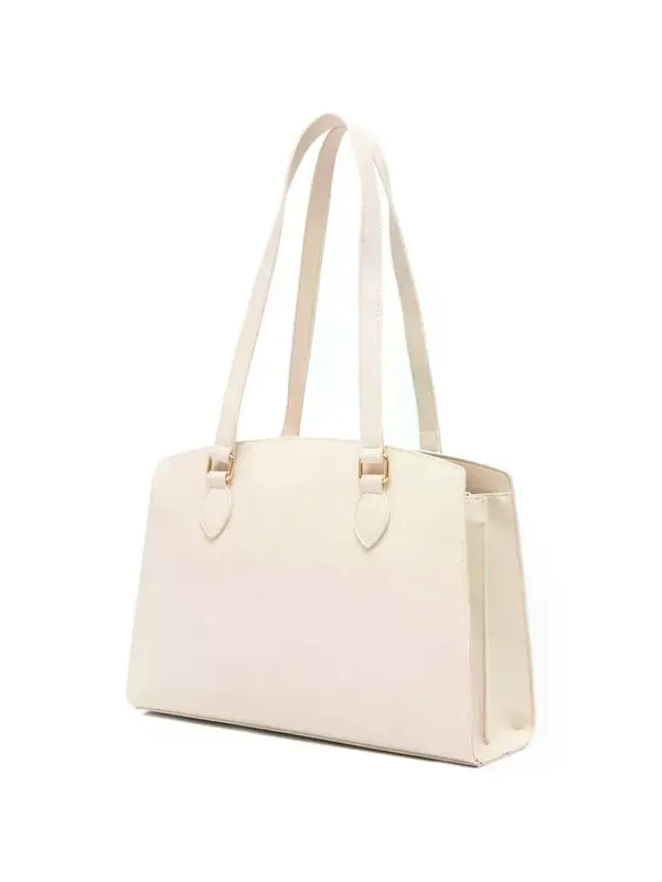 Moschino Heart-charm Tote Bag - Neutrals