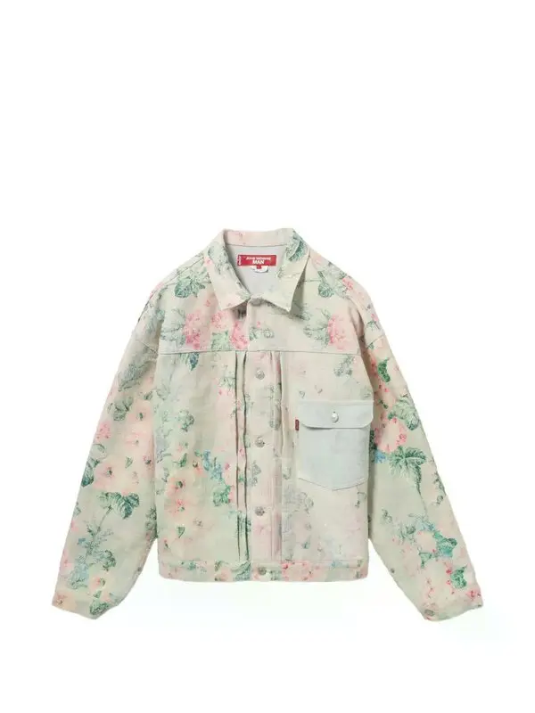 Junya Watanabe X Levi's Rose-print Jacket