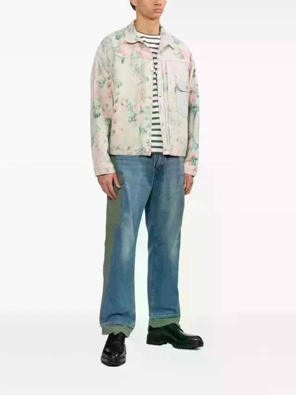 Junya Watanabe X Levi's Rose-print Jacket