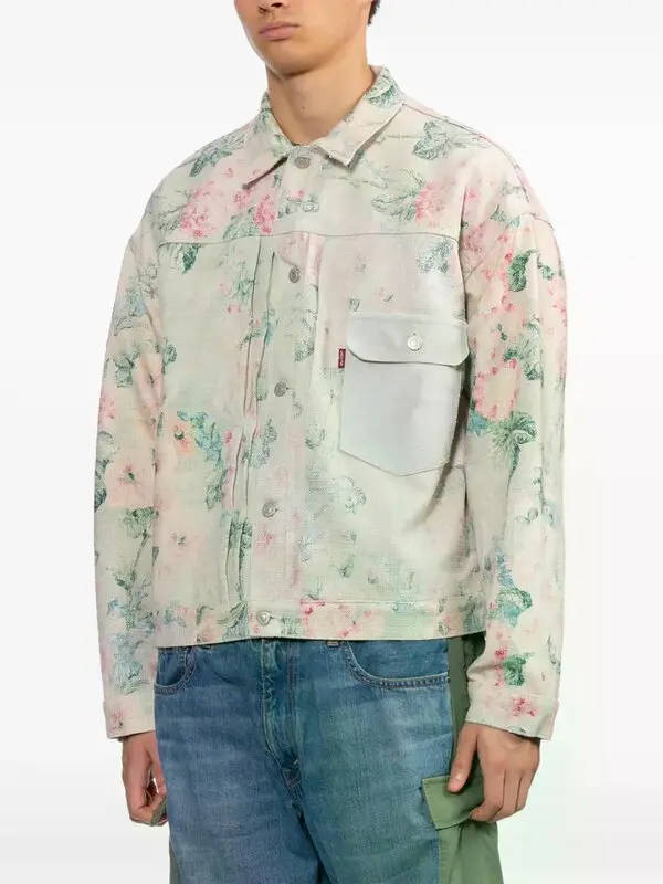 Junya Watanabe X Levi's Rose-print Jacket