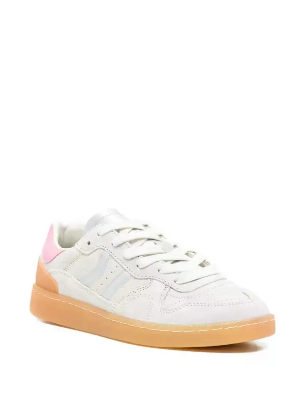 COOLWAY Suede Lace-up Sneakers - Neutrals
