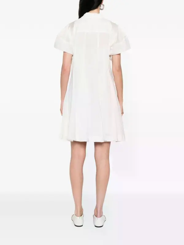 Sacai Panelled Shirt Mini Dress