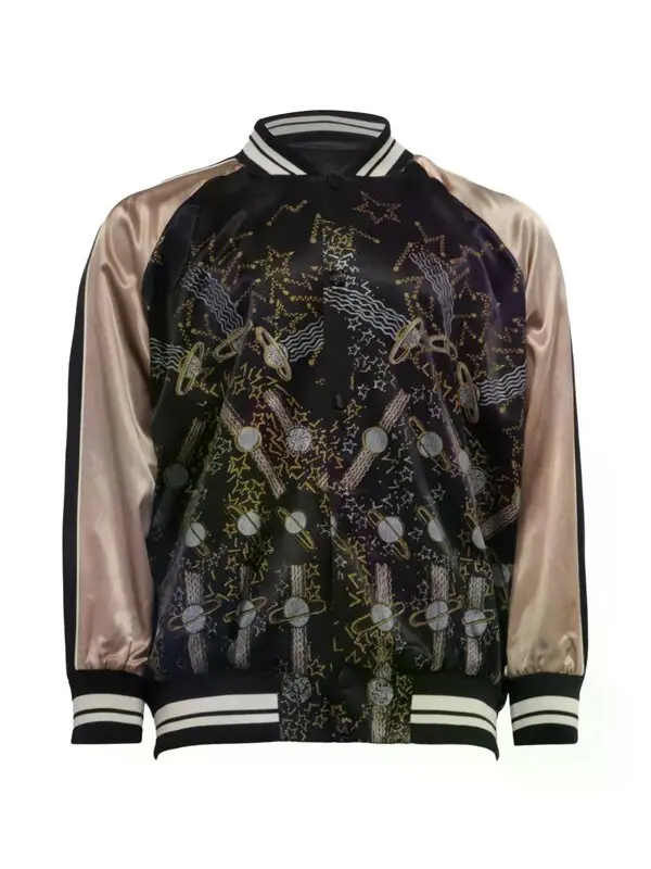 Valentino Garavani Printed Bomber Jacket