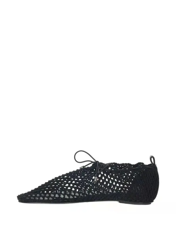 TOTEME Crochet Ballet Flats