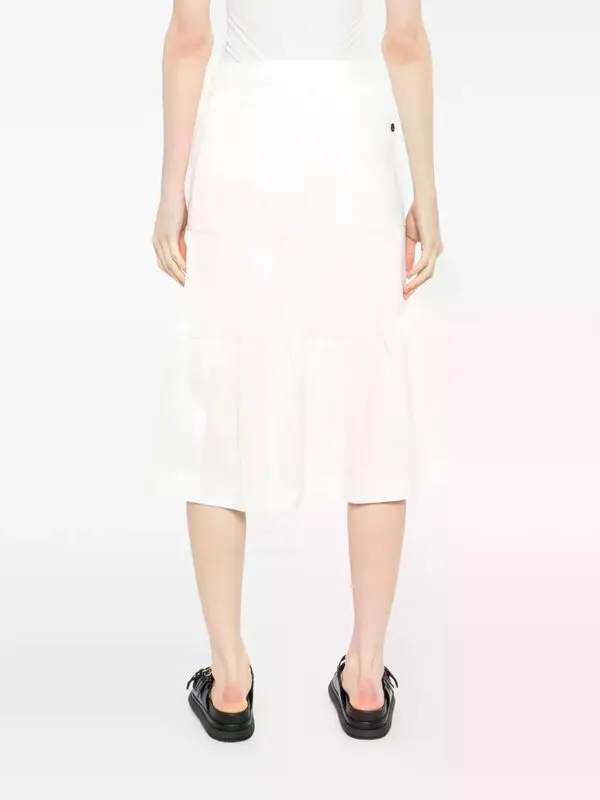 Sacai Panelled Midi Skirt