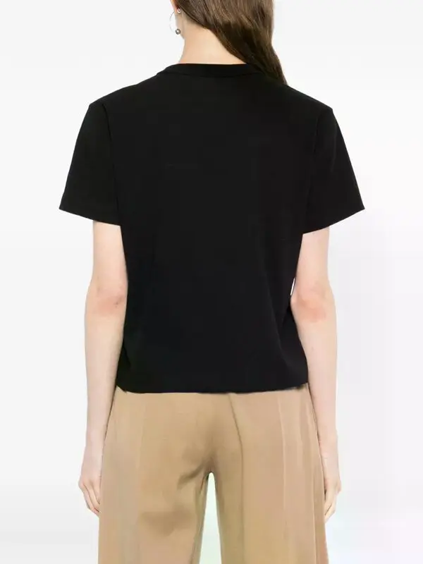 Sacai Slogan-print T-shirt