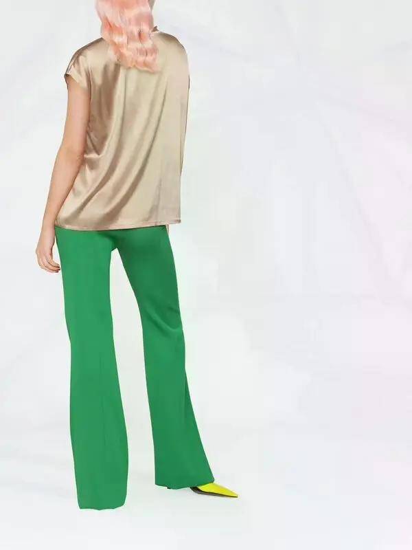 GIANLUCA CAPANNOLO Satin-finish Short-sleeve T-shirt