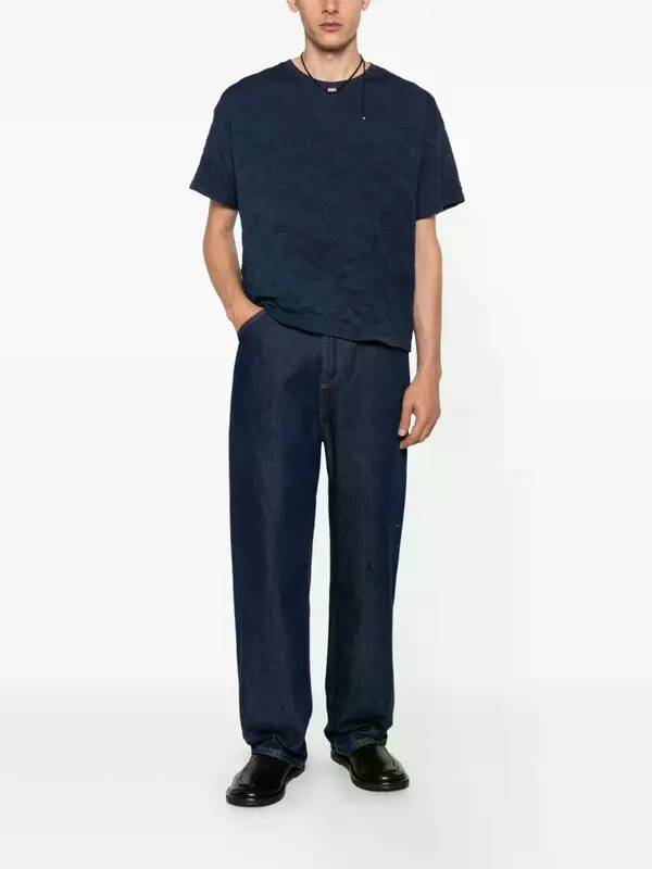 CARTER YOUNG Boxy Distressed T-shirt