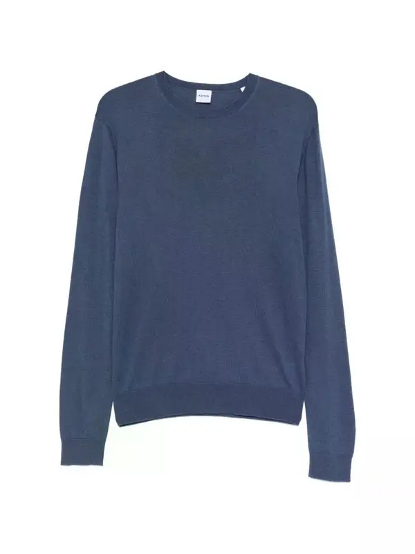 Aspesi Long-sleeve Crew Neck Sweater - Blue