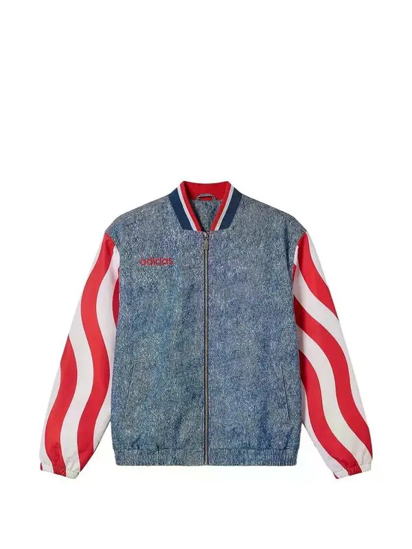 Adidas Graphic Denim Track Jacket