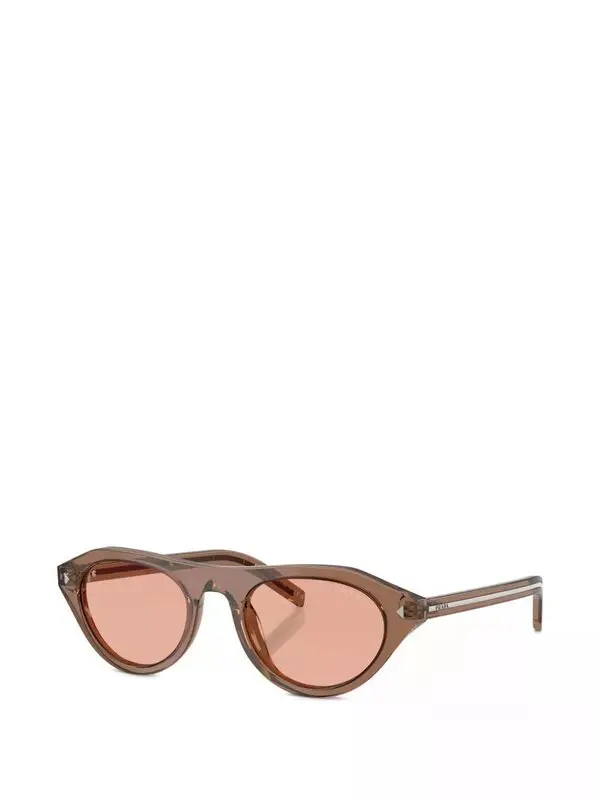 Prada Geometric Frame Sunglasses