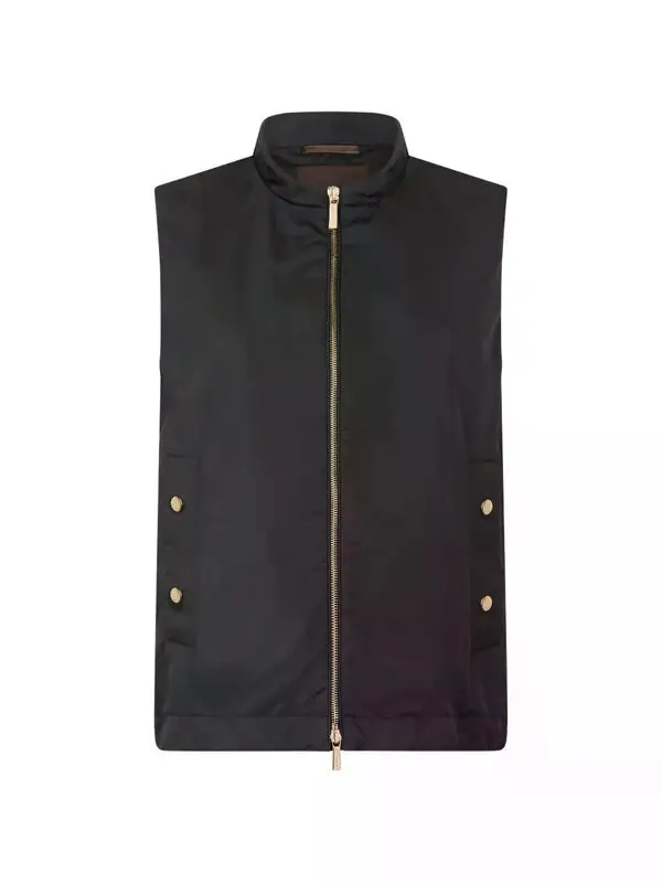 MOORER Zip-up Gilet