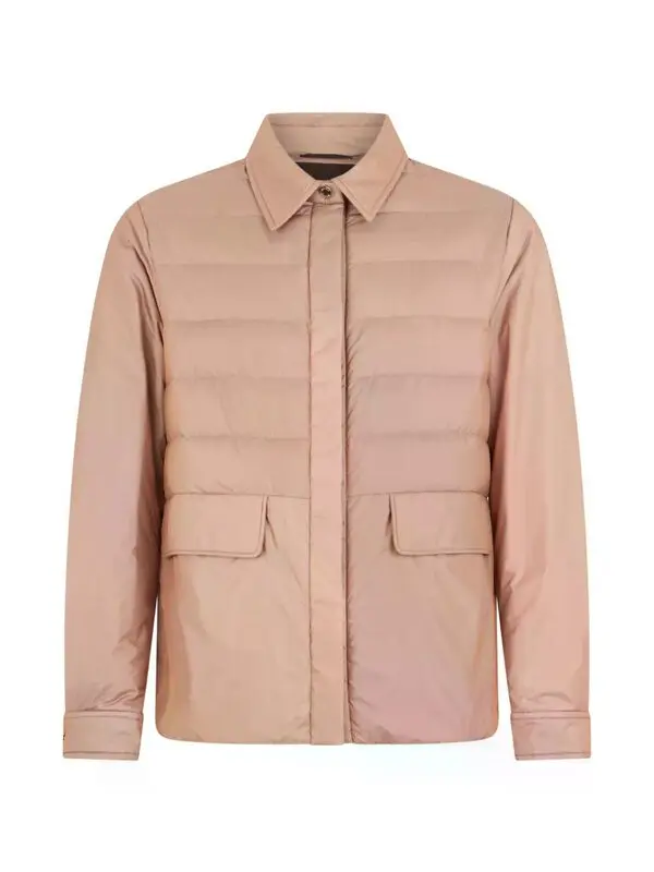 MOORER Quilted Puffer Jacket - Neutrals