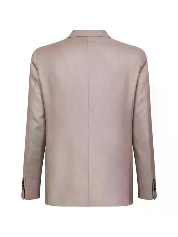 Tagliatore Two-button Peak Lapel Blazer - Neutrals