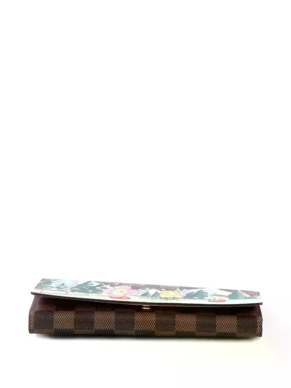 LOUIS VUITTON Sarah Wallet Limited Edition Vivienne Xmas Damier Small Wallets
