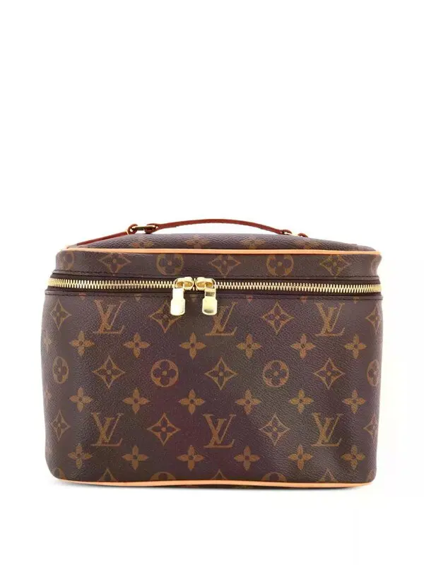 LOUIS VUITTON Nice Vanity Case Monogram Canvas Bb Pouch - Brown