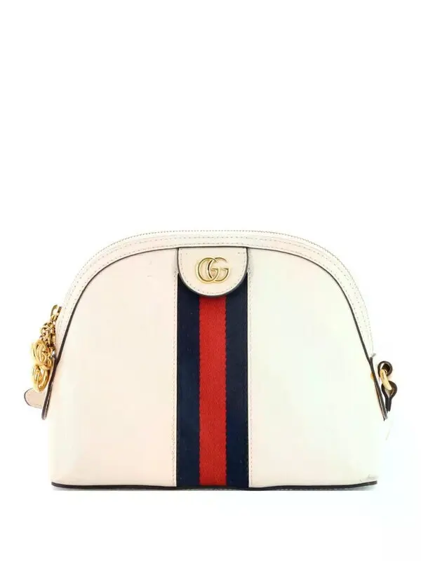 Gucci Ophidia Dome Small Crossbody Bag - White