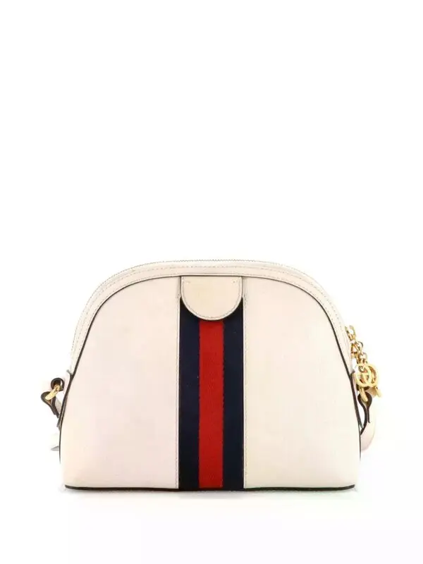 Gucci Ophidia Dome Small Crossbody Bag - White