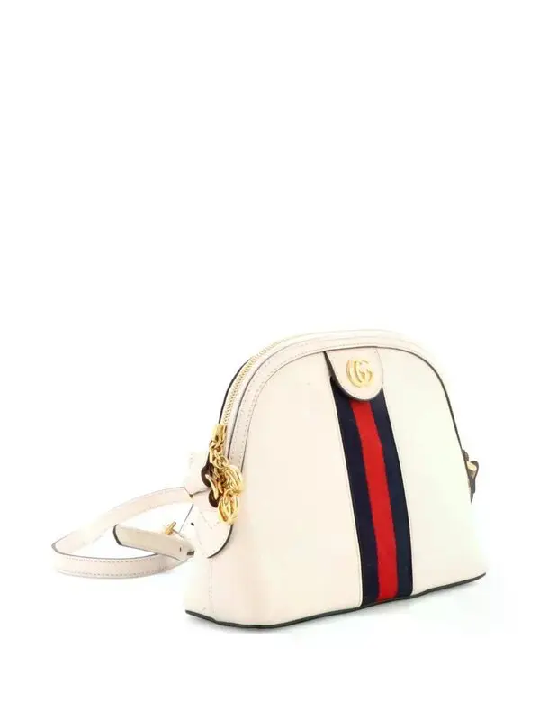 Gucci Ophidia Dome Small Crossbody Bag - White