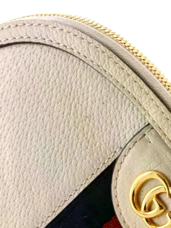 Gucci Ophidia Dome Small Crossbody Bag - White