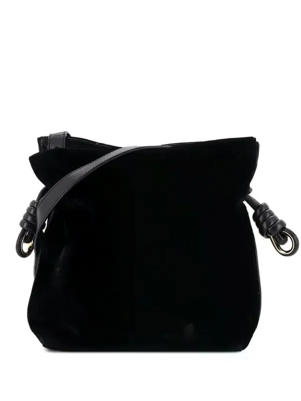 Loewe Flamenco Knot Small Shoulder Bag - Black