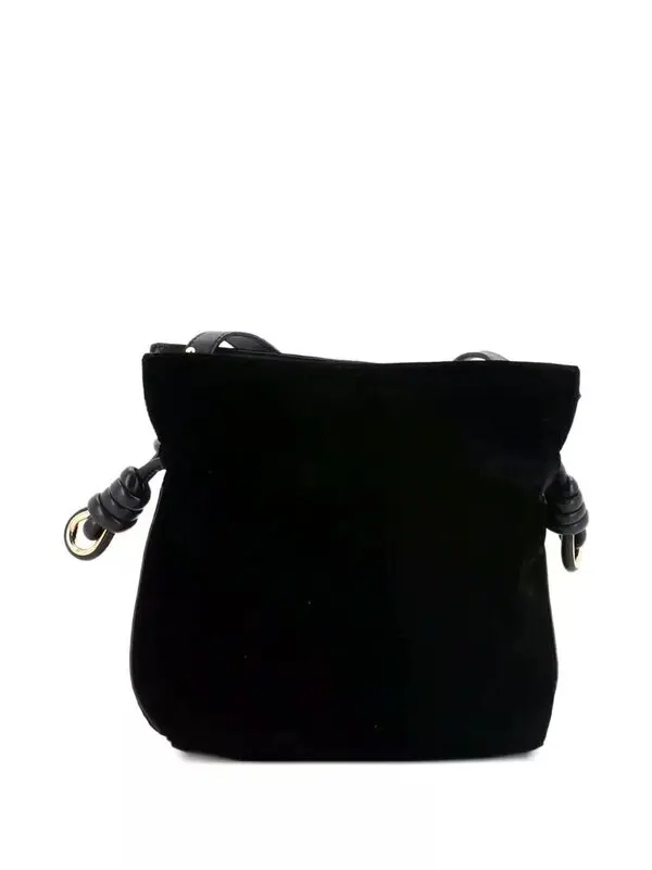 Loewe Flamenco Knot Small Shoulder Bag - Black