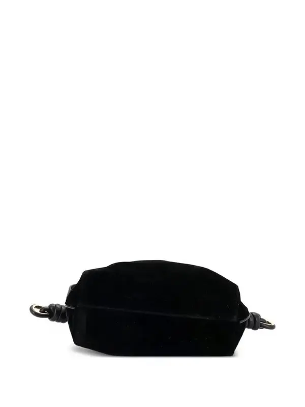 Loewe Flamenco Knot Small Shoulder Bag - Black