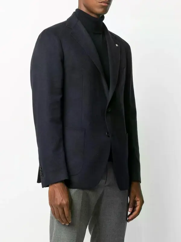 Tagliatore Classic Tailored Blazer - Blue