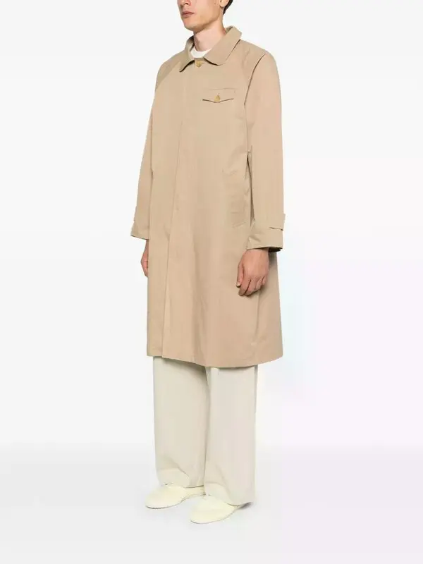 CARTER YOUNG Buttoned Pocket Overcoat