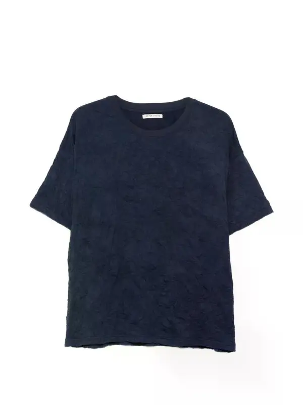 CARTER YOUNG Boxy Distressed T-shirt