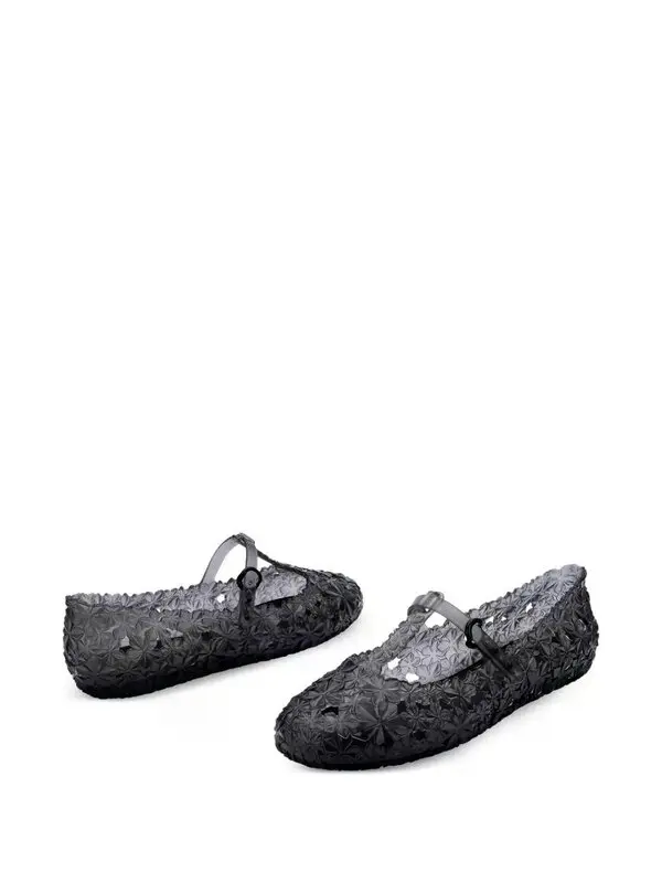Melissa X Susan Fang Daphnis Ballet Flats - Black | Editorialist