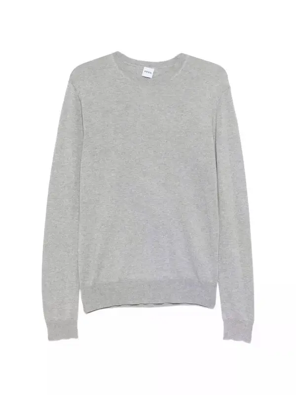 Aspesi Long-sleeve Crew Neck Sweater - Grey