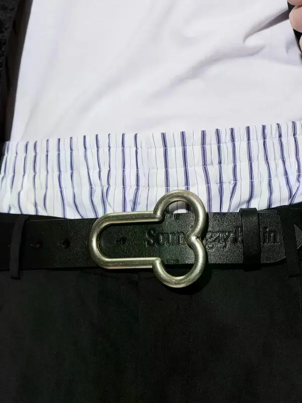 CARNE BOLLENTE Leather Belt