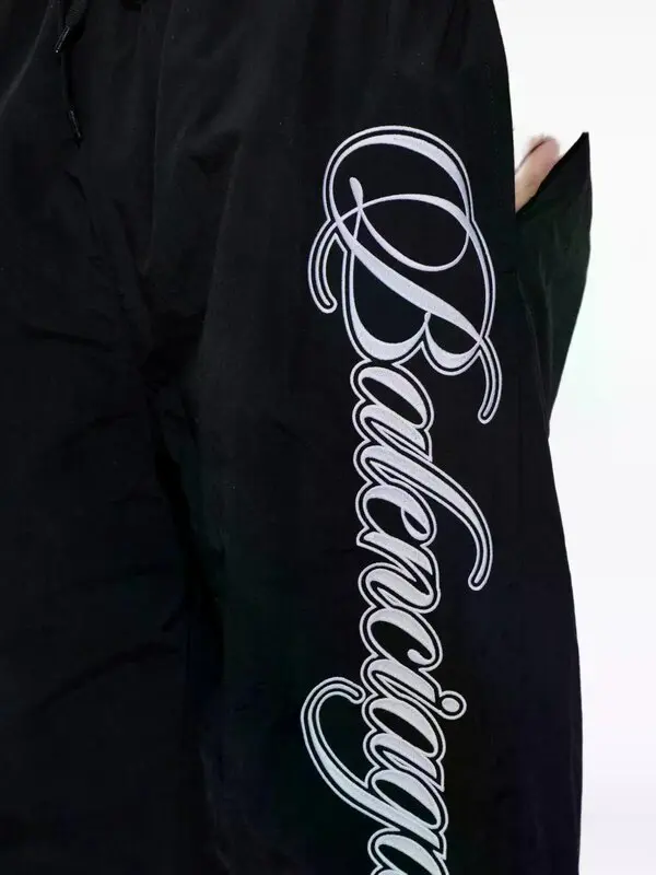 Balenciaga Lettering Trousers
