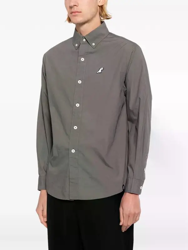 AGNES B. Dino-embroidered Shirt