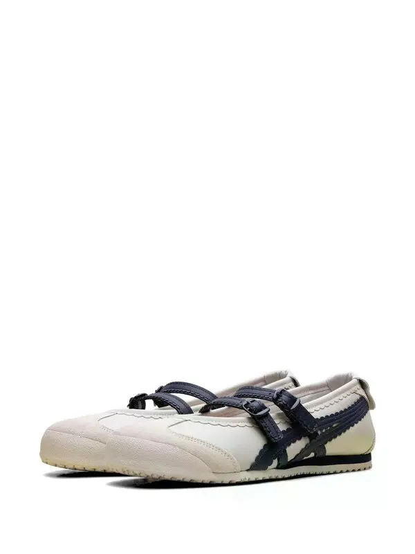 Onitsuka Tiger Mexico 66 Buckled Sneakers - Neutrals