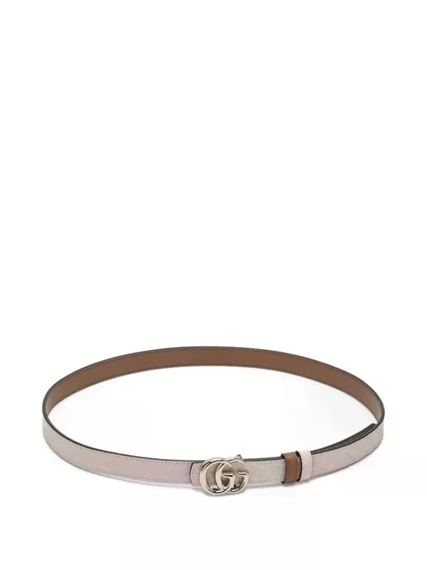 Gucci Interlocking-gg Belt - Neutrals
