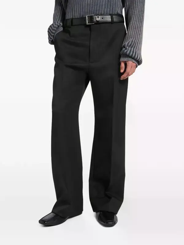 Balenciaga Tailored Trousers With Raw Edge