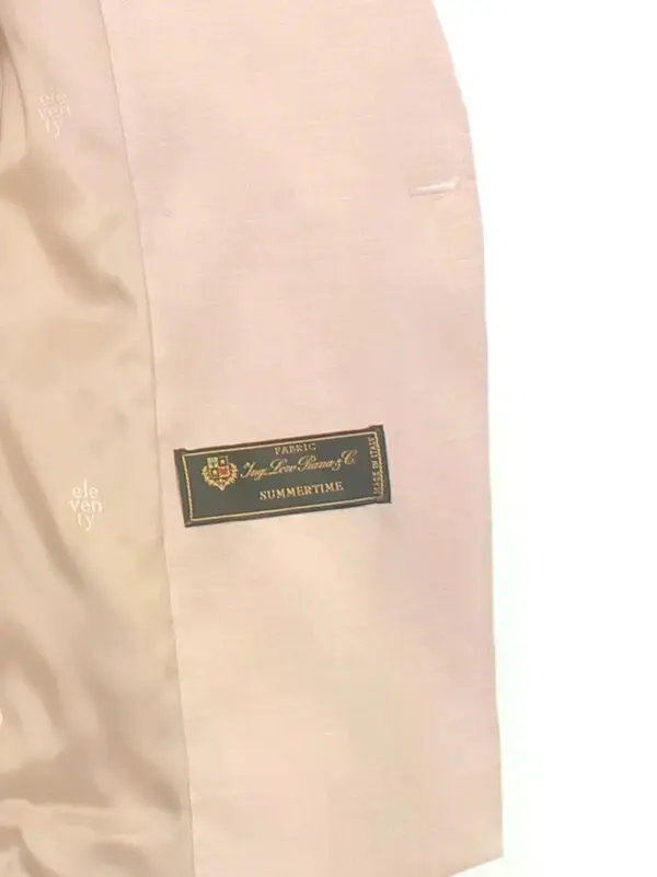 Eleventy Double-breasted Blazer With Side Pockets - Neutrals