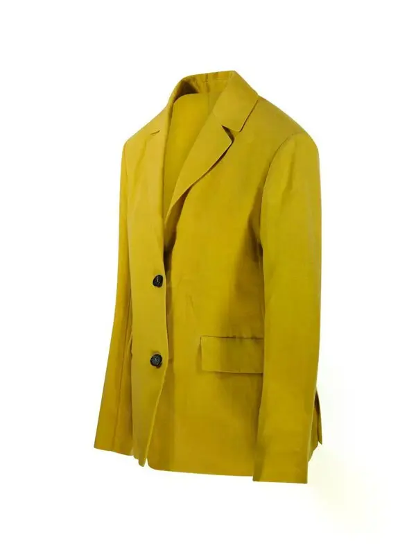Max Mara Single-breasted Blazer - Yellow