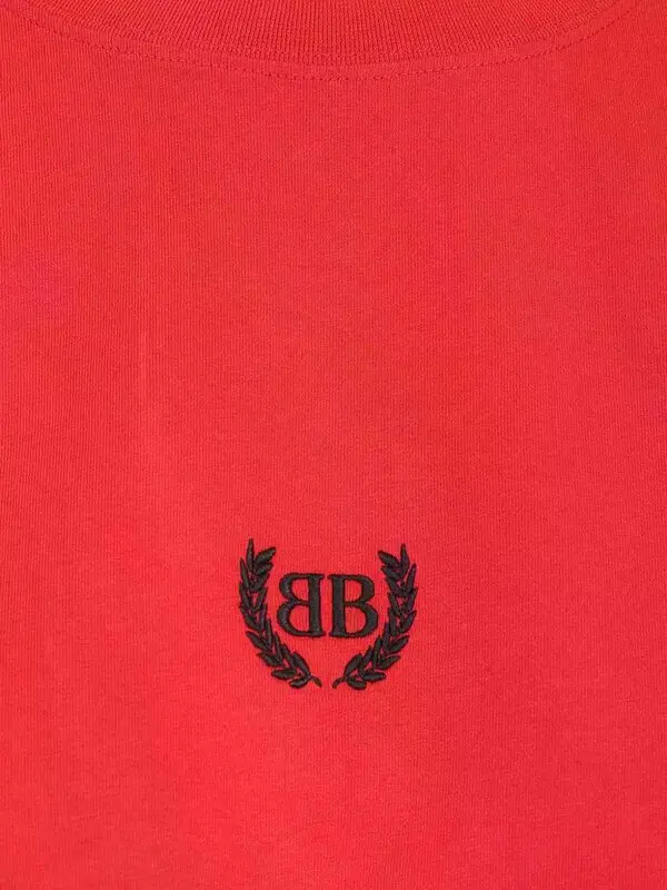 Balenciaga Classic Laurel Short-sleeved T-shirt - Red