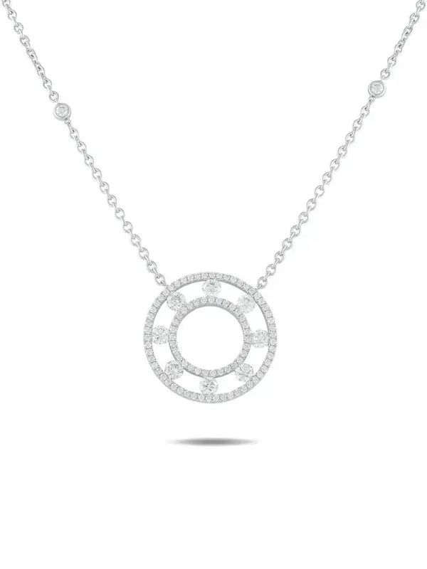 LB EXCLUSIVE Diamond Pendant Necklace - Silver