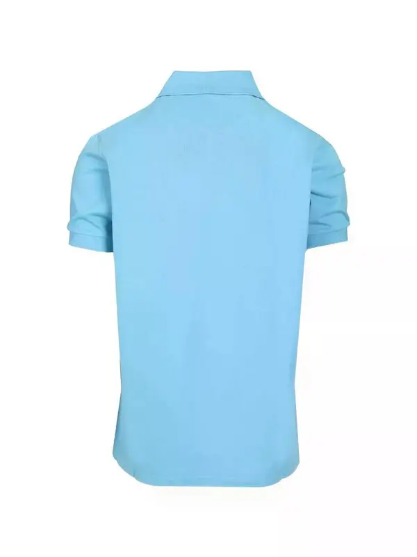 Paul Smith Artist Stripe Polo Shirt - Blue