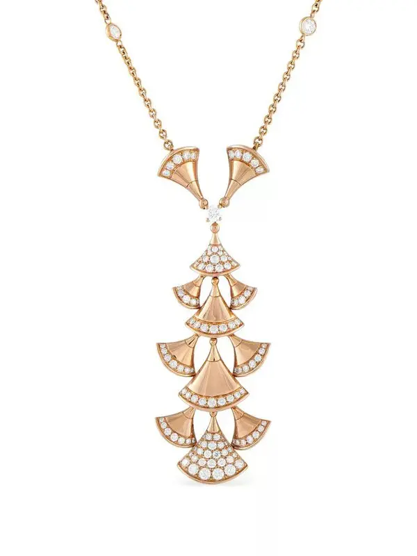 BVLGARI Divas' Dream Diamond Necklace - Gold