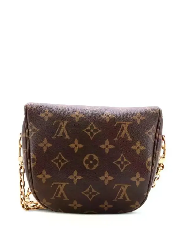 LOUIS VUITTON Bum Bag Monogram Canvas Mini Belt Bag - Brown