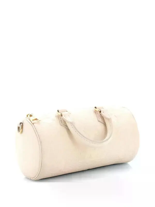 LOUIS VUITTON Papillon Handbag Monogram Empreinte Giant Bb - Neutrals