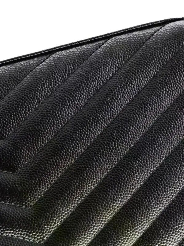 Saint Laurent Monogram Wallet On Chain Matelasse