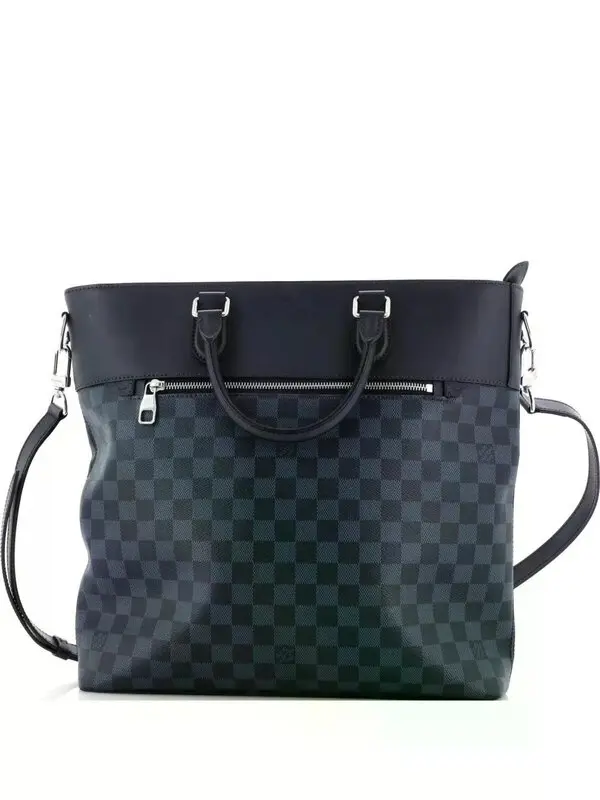 LOUIS VUITTON Newport Damier Cobalt Satchel - Blue