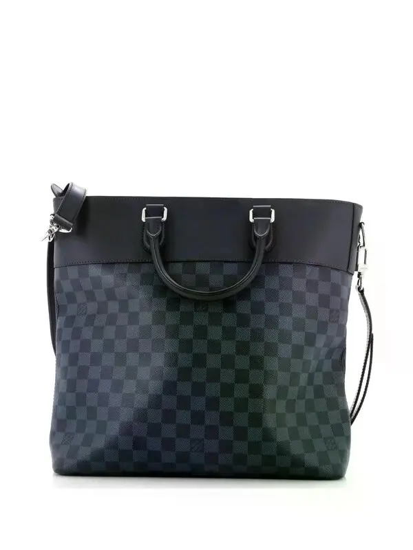 LOUIS VUITTON Newport Damier Cobalt Satchel - Blue