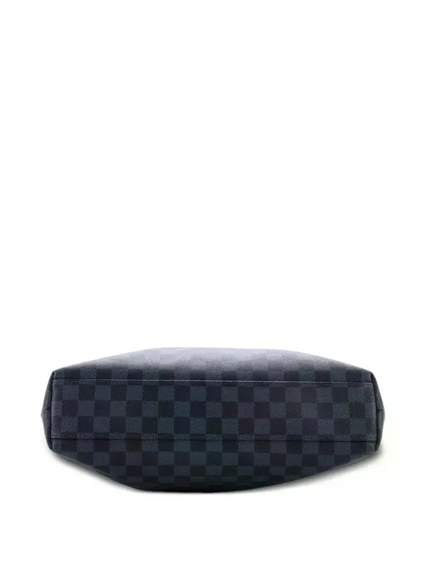 LOUIS VUITTON Newport Damier Cobalt Satchel - Blue